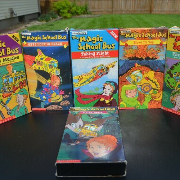 The Magic School Bus | Toys | Lot Of 6 Scholastics The Magic School Bus ...